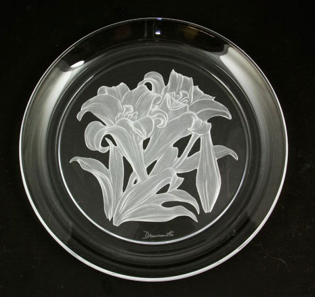 Hoya Crystal Plates : Lot 9263