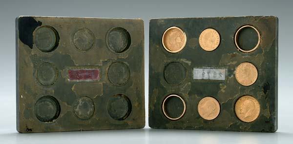 574: World War II pilot gold survival kit, : Lot 574