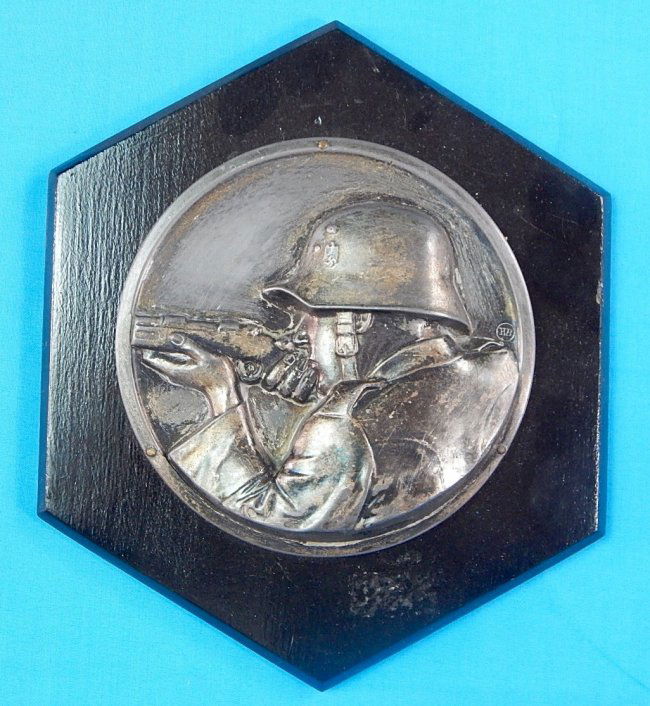 German Germany WW2 WWII Wall Plaque : Lot 121