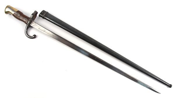 WWI FRENCH BAYONET WITH DEDICATION : Lot 6458