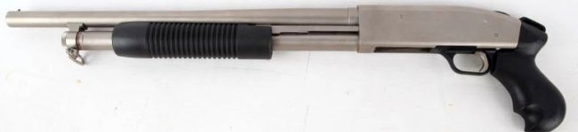 MOSSBERG 500 PERSUADER PISTOL GRIP SHOTGUN : Lot 9482