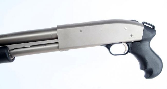 MOSSBERG 500 PERSUADER PISTOL GRIP SHOTGUN : Lot 9482