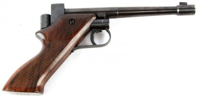 SINGLE SHOT PISTOL .22LR CZECHOSLOVAKIAN MADE : Lot 3375