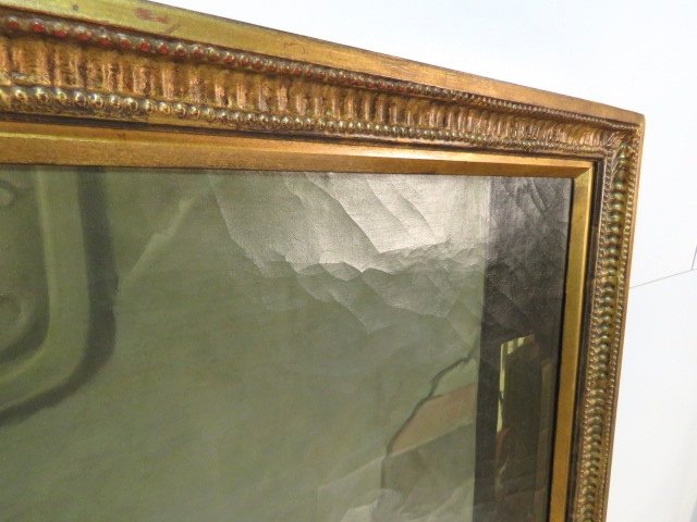 ANTONIO SASSO ITALIAN OIL PAINTING "THE ROSARY" : Lot 4