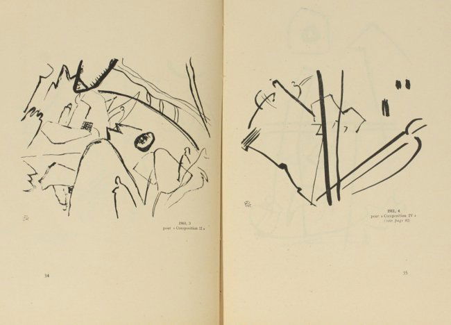 WASSILY KANDINSKY BOOK WITH SIGNATURE : Lot 77