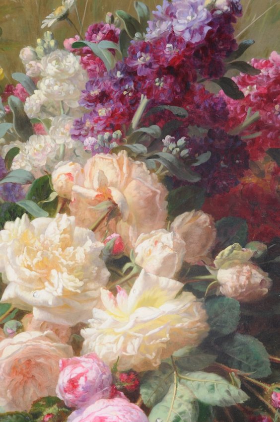 JEAN BAPTISTE ROBIE (Belgian 1821-1910) A PAINTING, "St : Lot 702