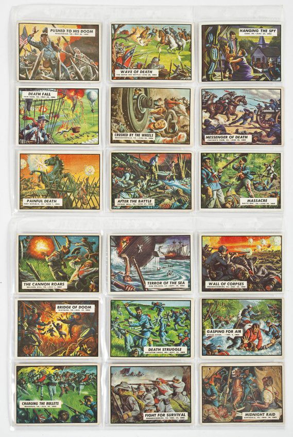 Topps 1962 Civil War News Trading Card Set : Lot 81