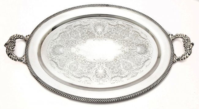 Pairpoint Manufacturing Co. Silver Plate Teaset : Lot 117