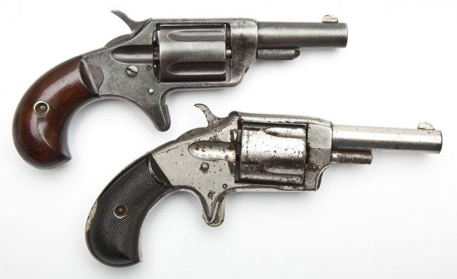 1 Colt & 1 Defender Spur Trigger Revolver : Lot 51
