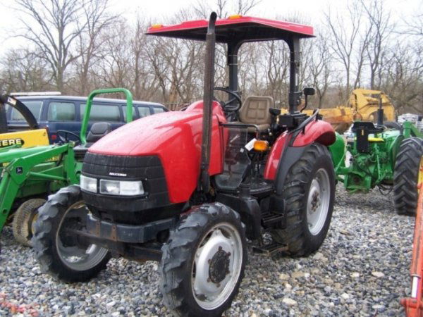 339: 2002 Case IH JX55 4x4 Farm Tractor with Canopy : Lot 339