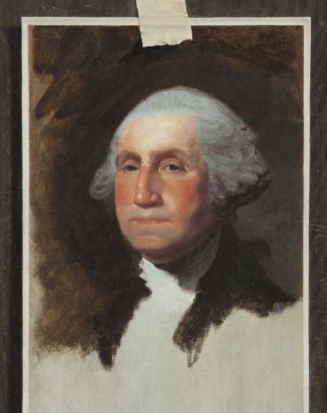 David Brega, "Unfinished Business" oil on board, : Lot 17