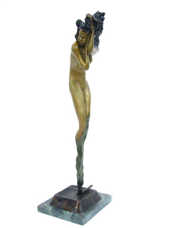 After Louis Icart Smoke Dreams Sculpture Lot 257