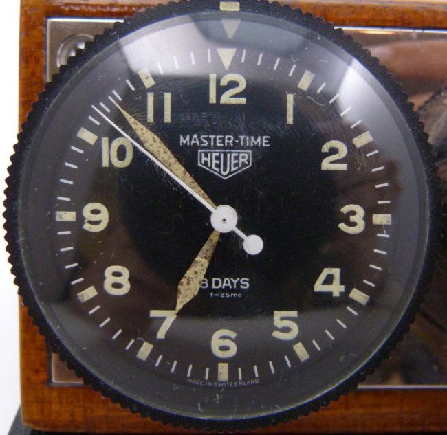 TAG HEUER RALLY MASTER 8 DAY CLOCK STOPWATCH : Lot 18