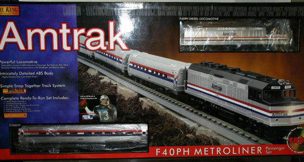 G Scale Amtrak Train Set