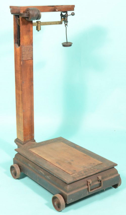 314: Platform or Feed Scale. Labeled: "HOWE Scales. Pat : Lot 314