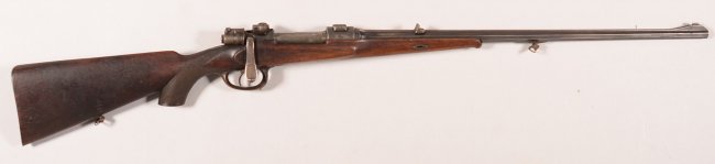 CR. German bolt action sporting rifle by G.L. Rasch, : Lot 1036