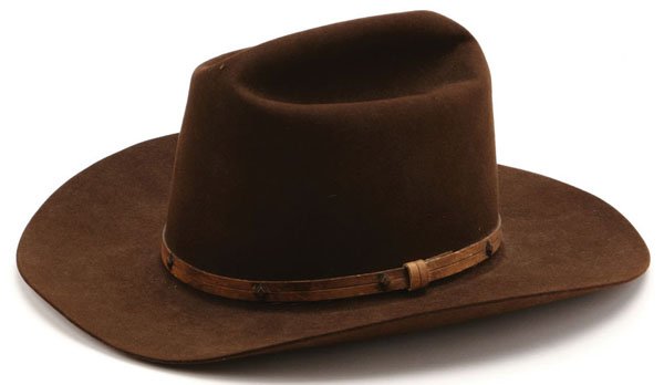 John Wayne Stetson Hat : Lot 337