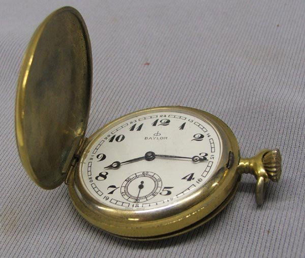Vintage Swiss Baylor Pocket Watch : Lot 1074