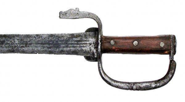 A SPANISH COLONIAL SWORD ESPADA ANCHA : Lot 278