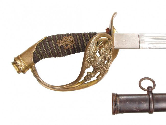 PRUSSIAN MODEL 1889 INFANTRY OFFICER'S SWORD : Lot 264