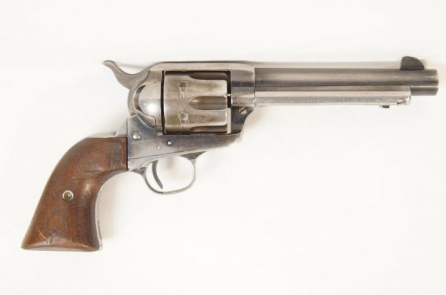 Ken Curtis' (Festus) Gunsmoke Colt SAA .45 : Lot 157