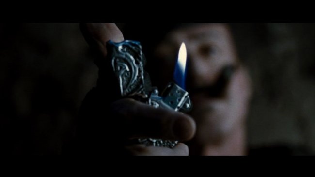 Barney Ross signature silver Expendables Skull lighter : Lot 10