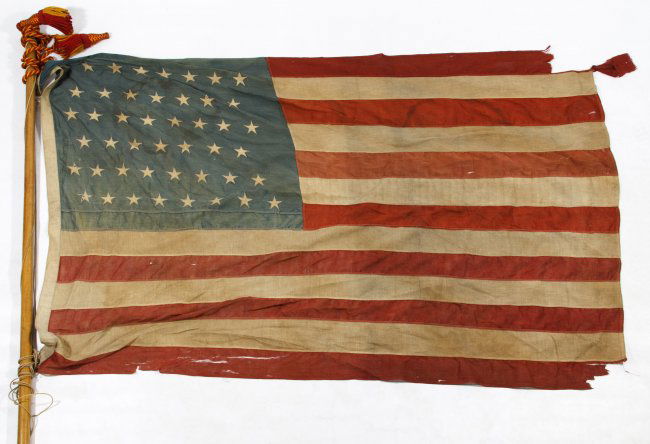 46-Star American Flag : Lot 460
