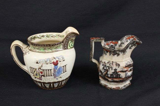 Buffalo Pottery 1906 Cinderella pitcher with crazing an : Lot 2